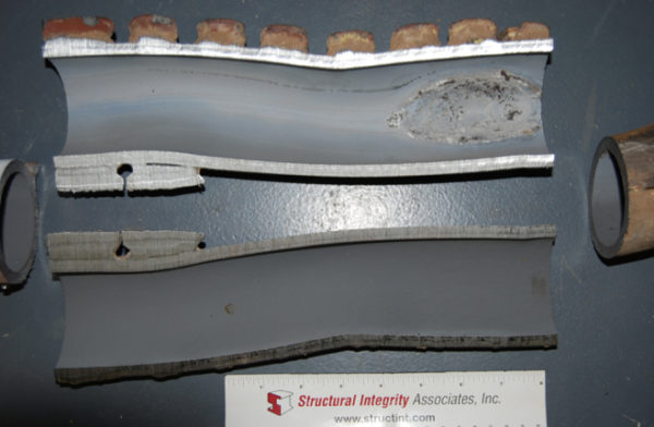 Caustic Gouging - Structural Integrity Materials Services